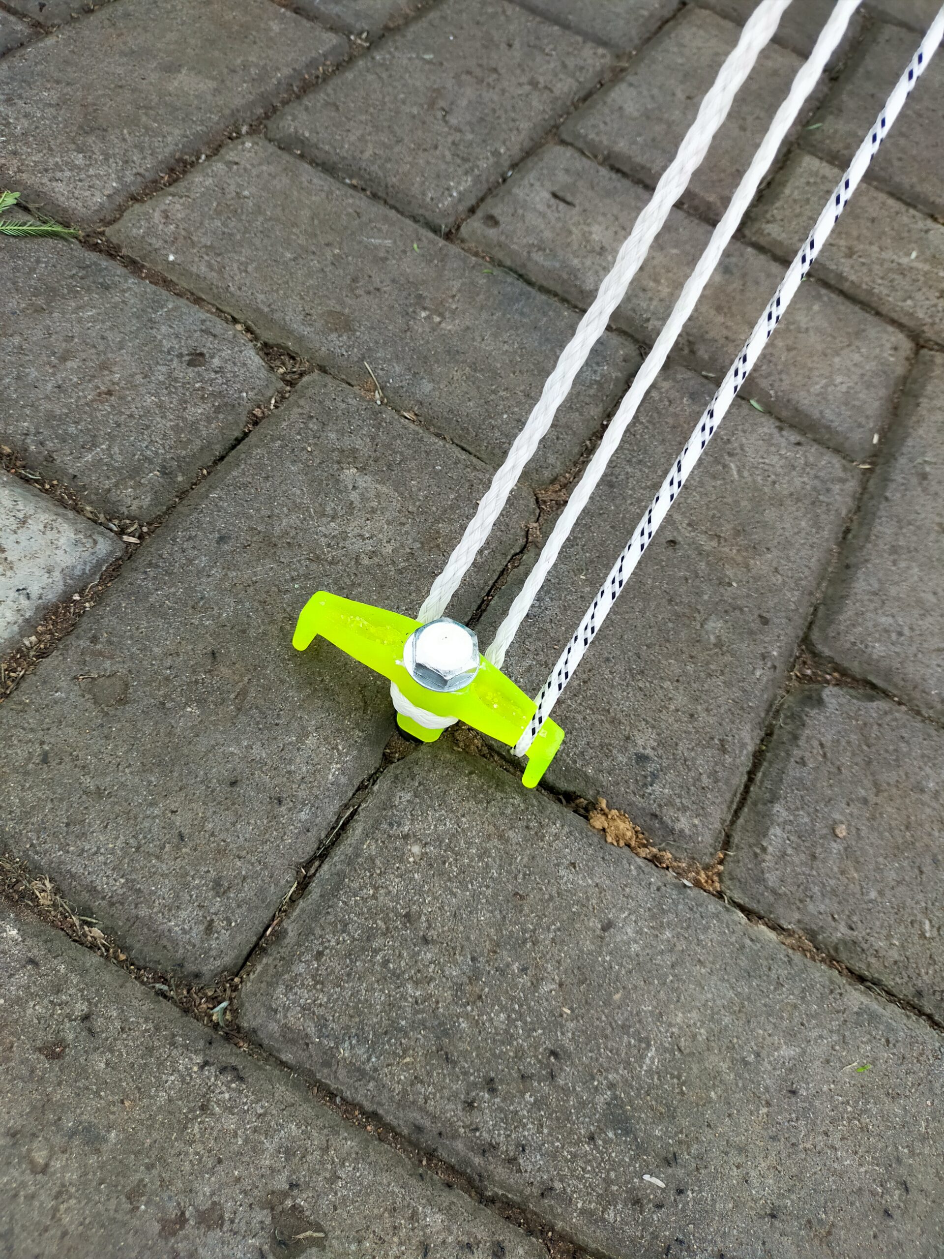 Drill-in Tent Pegs – Neon Luminous 12Pc – Camping Guru